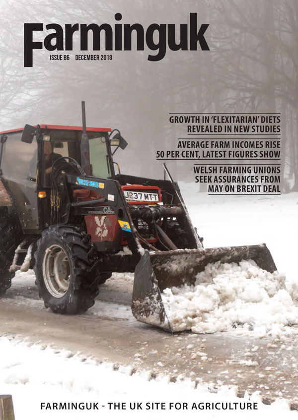 December 2018 edition of FarmingUK online magazine - read now for free