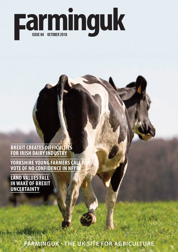 October 2018 edition of FarmingUK online magazine - read now for free