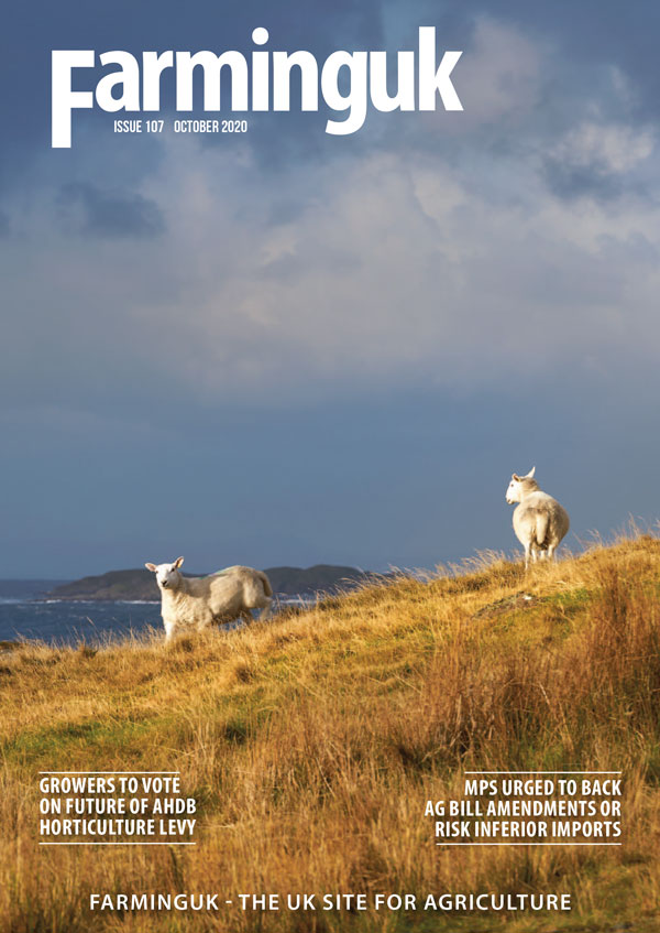October 2020 edition of FarmingUK online magazine - read now for free
