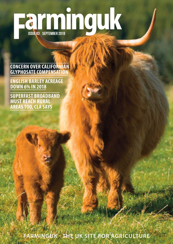 September 2018 edition of FarmingUK online magazine - read now for free