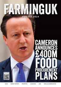 August 2014 edition of FarmingUK online magazine - read now for free