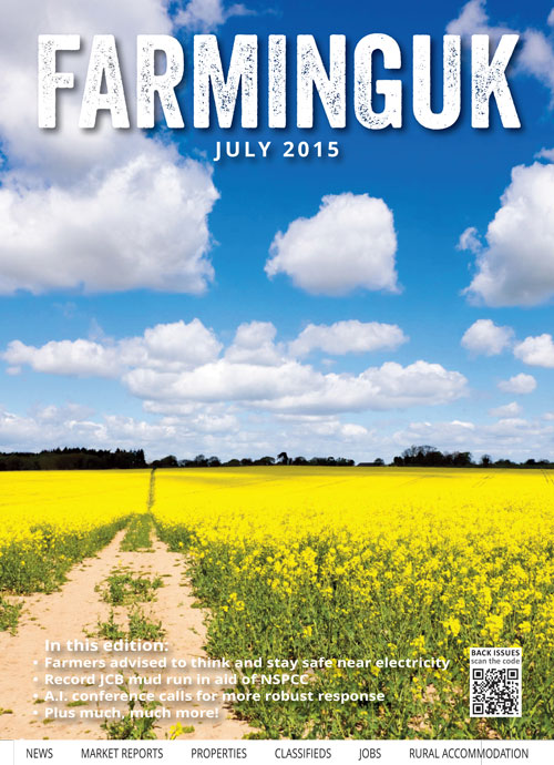 July 2015 edition of FarmingUK online magazine - read now for free