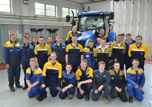 New Holland apprentices graduate and get out in the field - FarmingUK News