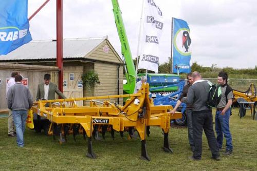 Knight Cultivator options at Cereals 2011 - FarmingUK News
