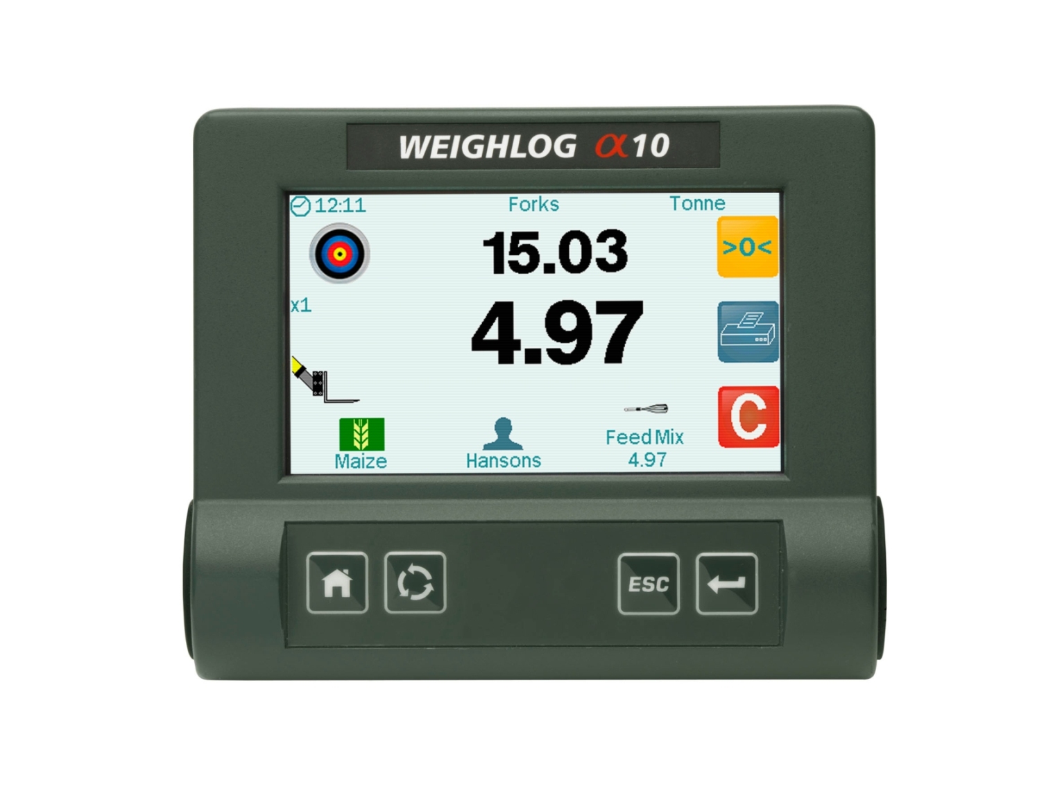 RDS presents WEIGHLOG a10 on-board weighing system at Livestock 2013 ...