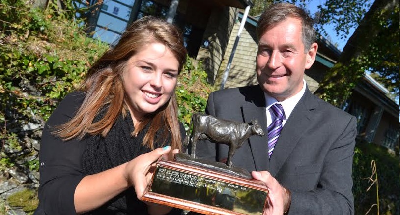 Nineteen-year-old Emma Cotton named winner of the 2015 South West Dairy ...