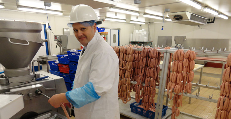 Yorkshire-reared poultry fills the counter at high-end London butchers ...
